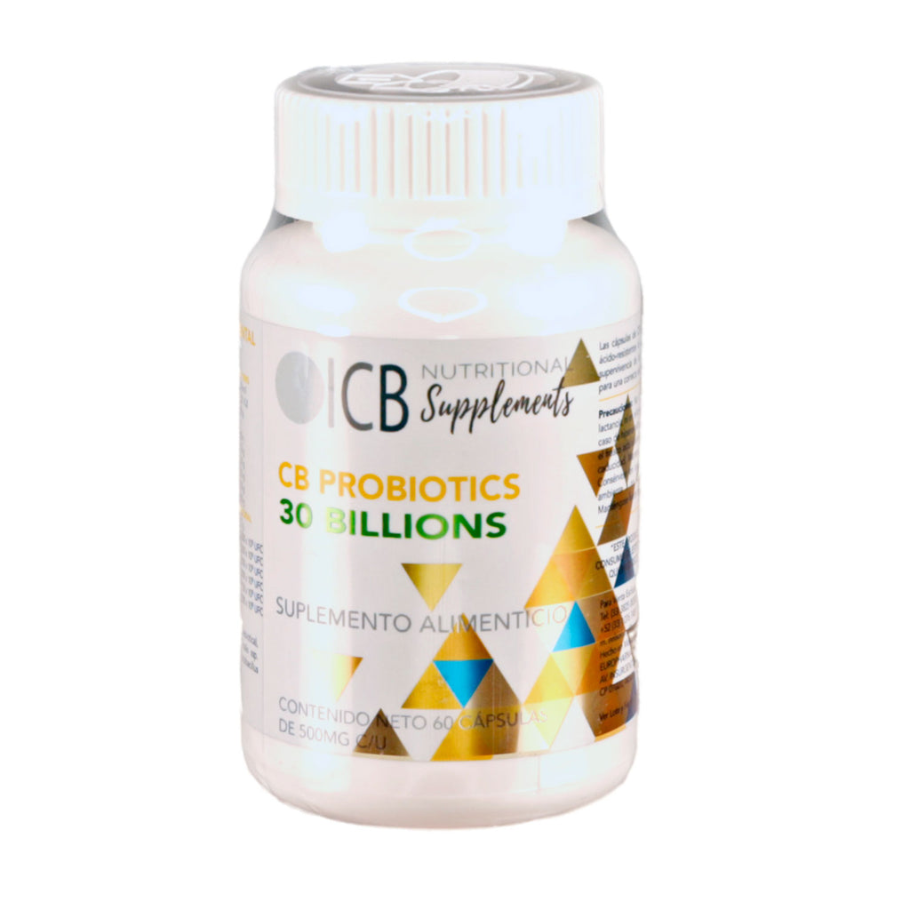 CB PROBIOTICS 30 BILLONES 60 CÁPSULAS – CB Nutritional Supplements